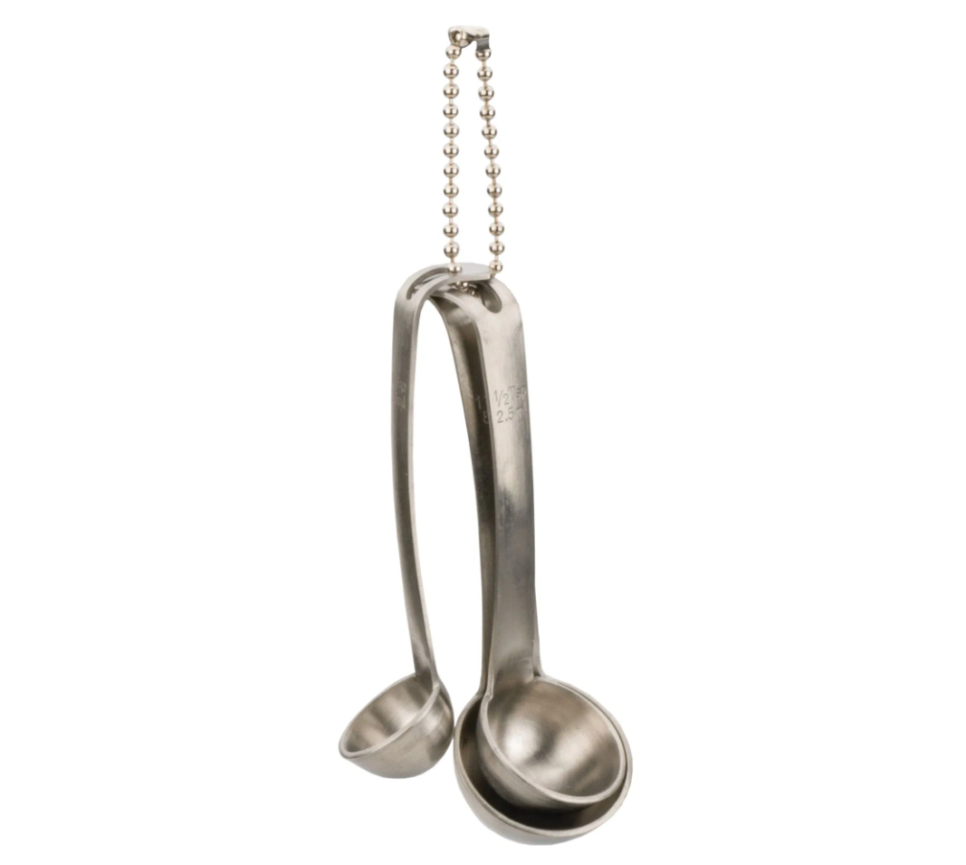 RSVP Mini Ladles Measuring Spoons - Teaspoon Set – Hometech BOSCH ...